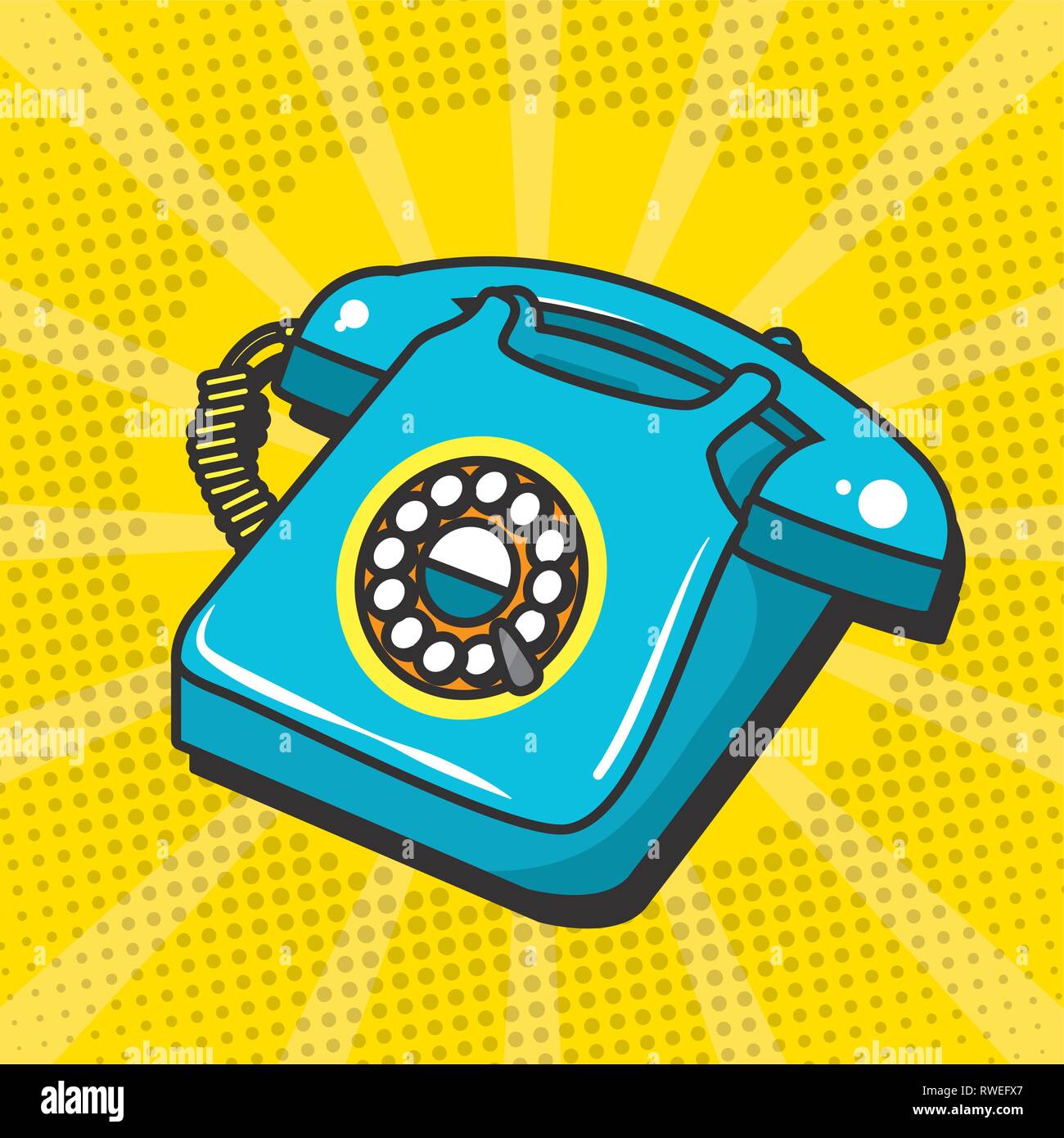 pop art concept cartoon Stock Vector Image & Art - Alamy