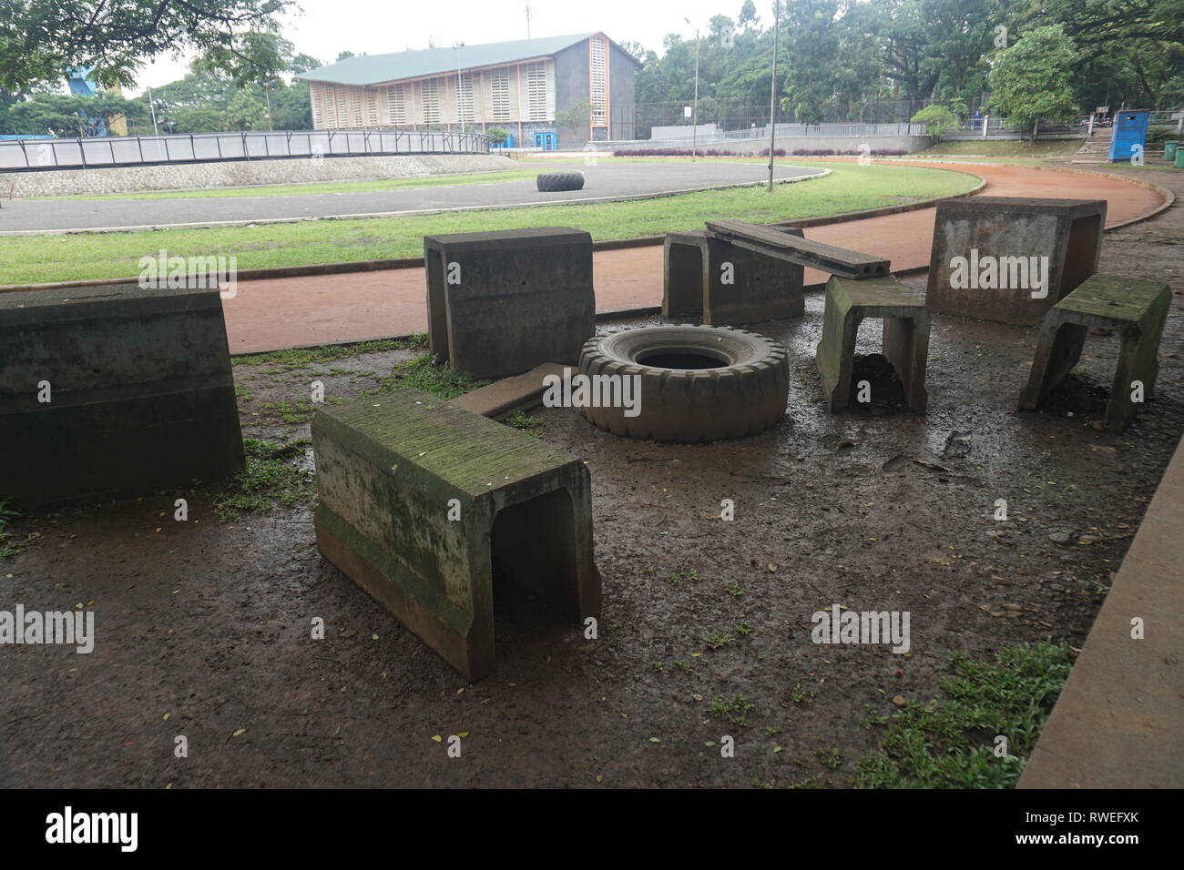 sport center during empty time Stock Photo - Alamy