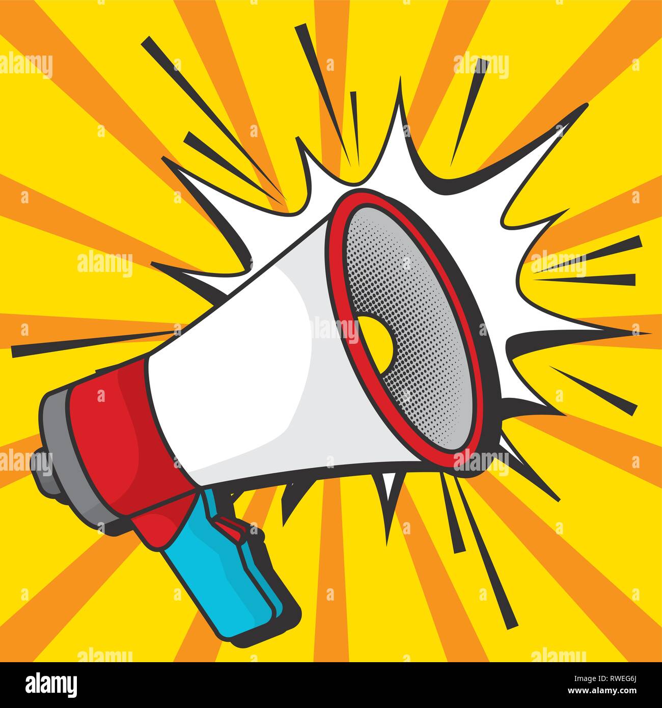 pop art concept cartoon Stock Vector Image & Art - Alamy