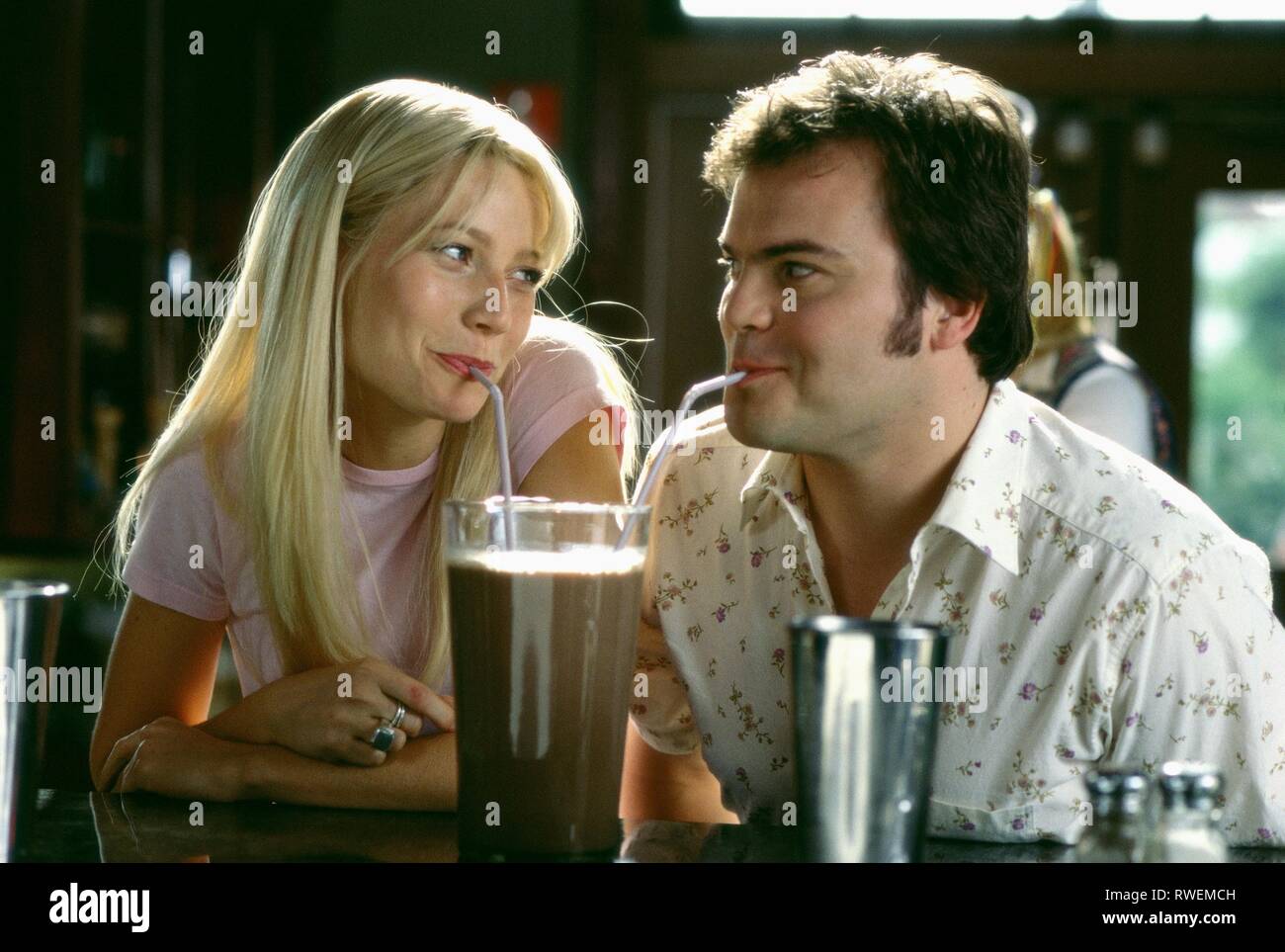 Gwyneth Paltrow Jack Black Shallow High Resolution Stock Photography ...