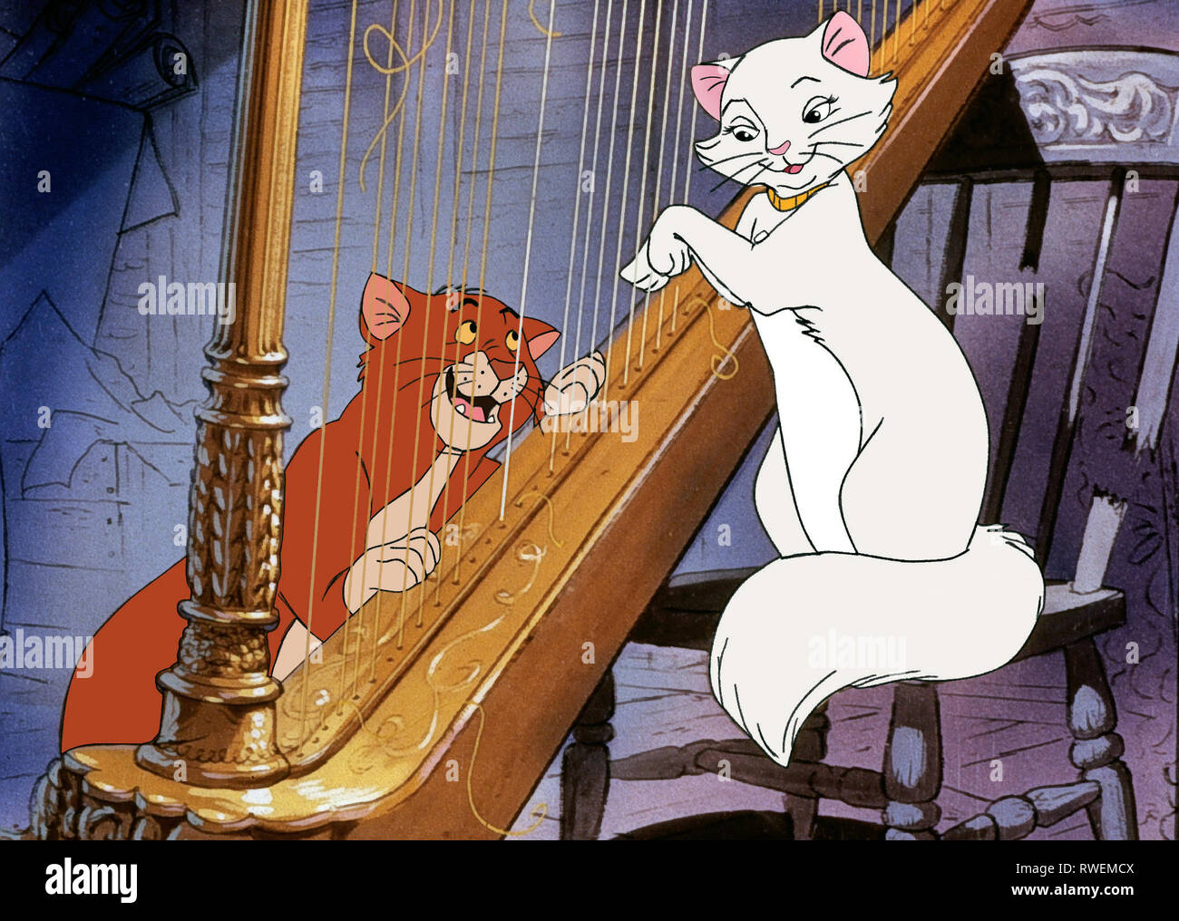 Aristocrats Disney Cats 1970