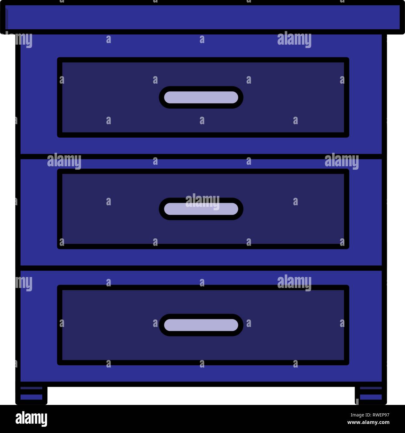 Hotel room drawer Stock Vector Images - Alamy