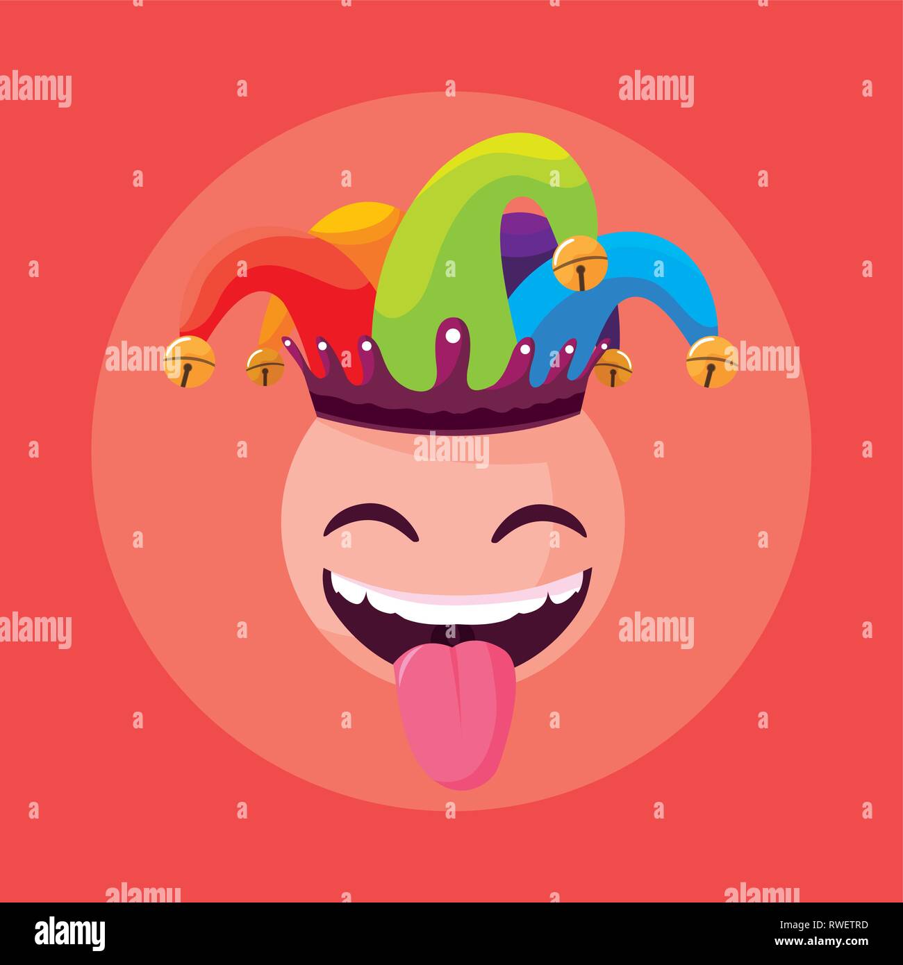 April fools day cartoon face Stock Vector Images - Alamy