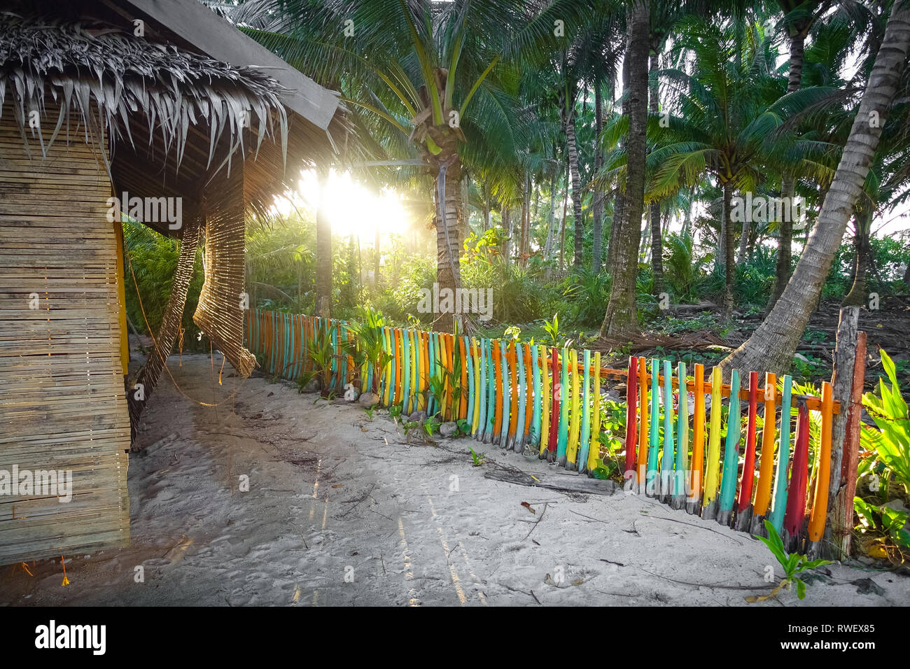 Philippines hut hi-res stock photography and images - Alamy