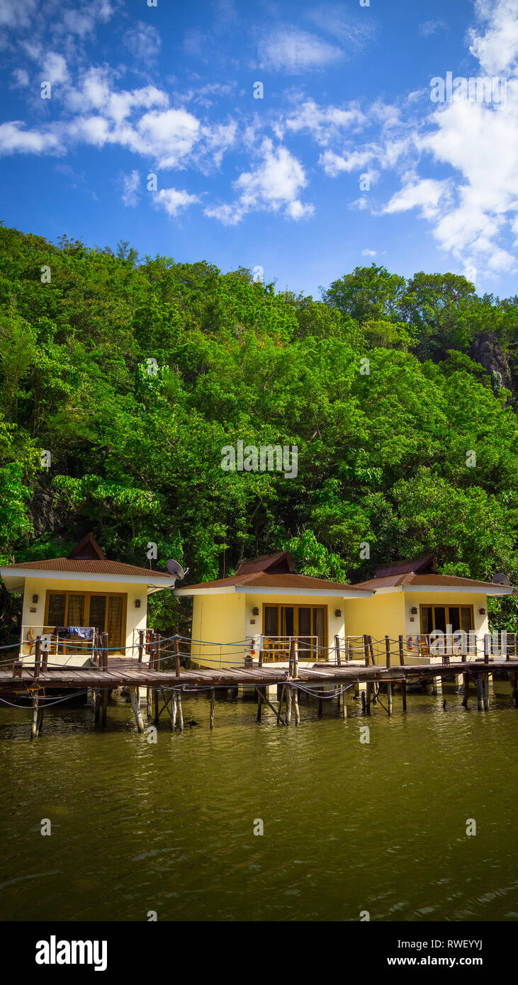 Cabana Cottages Floating Lagoon - Tugawe Cove - Caramoan, Philippines ...