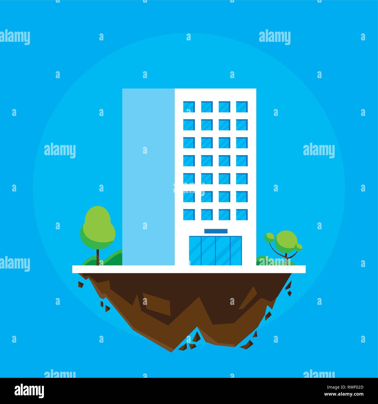 Office building ground floor Stock Vector Images - Alamy