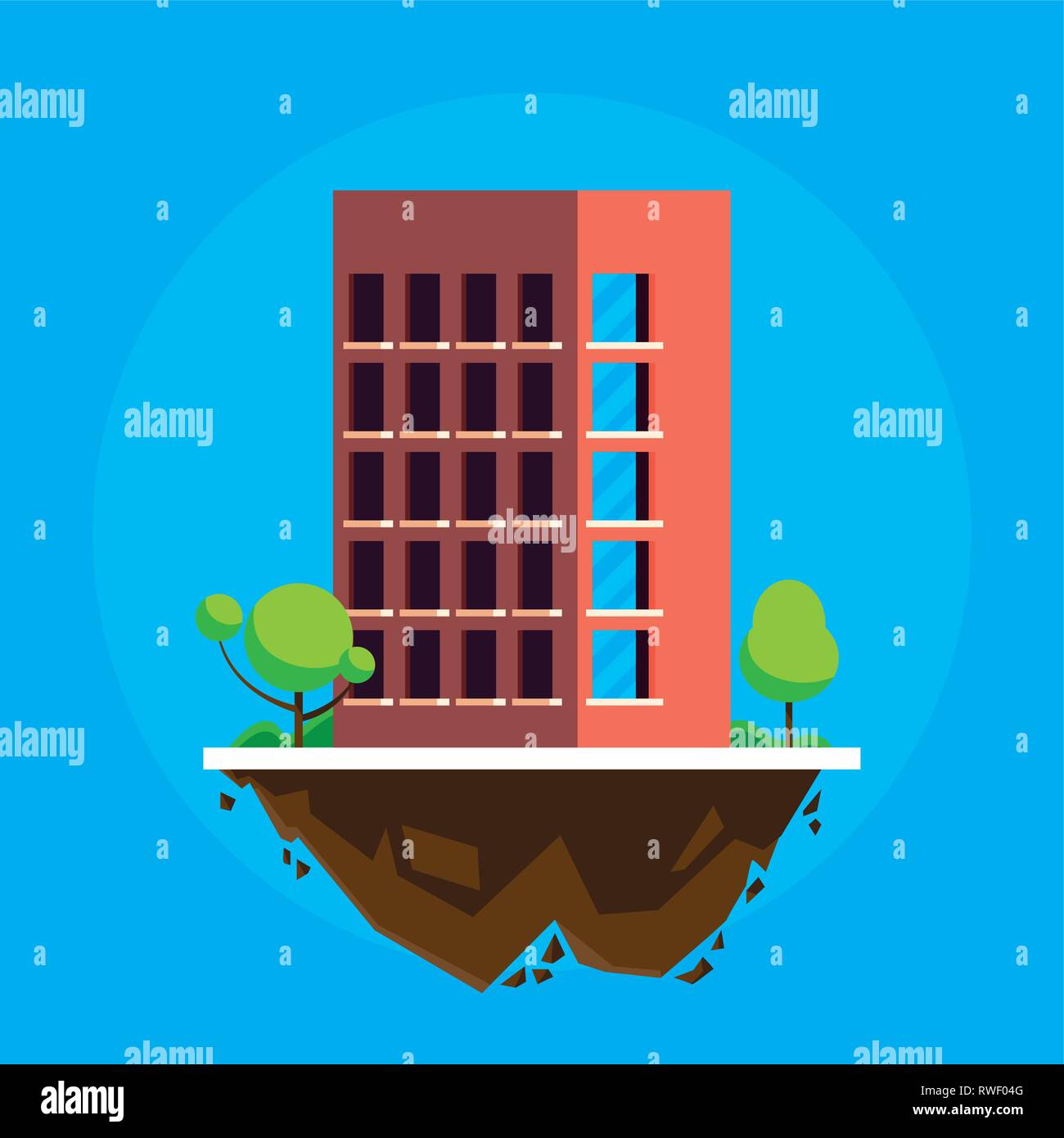 Office building ground floor Stock Vector Images - Alamy