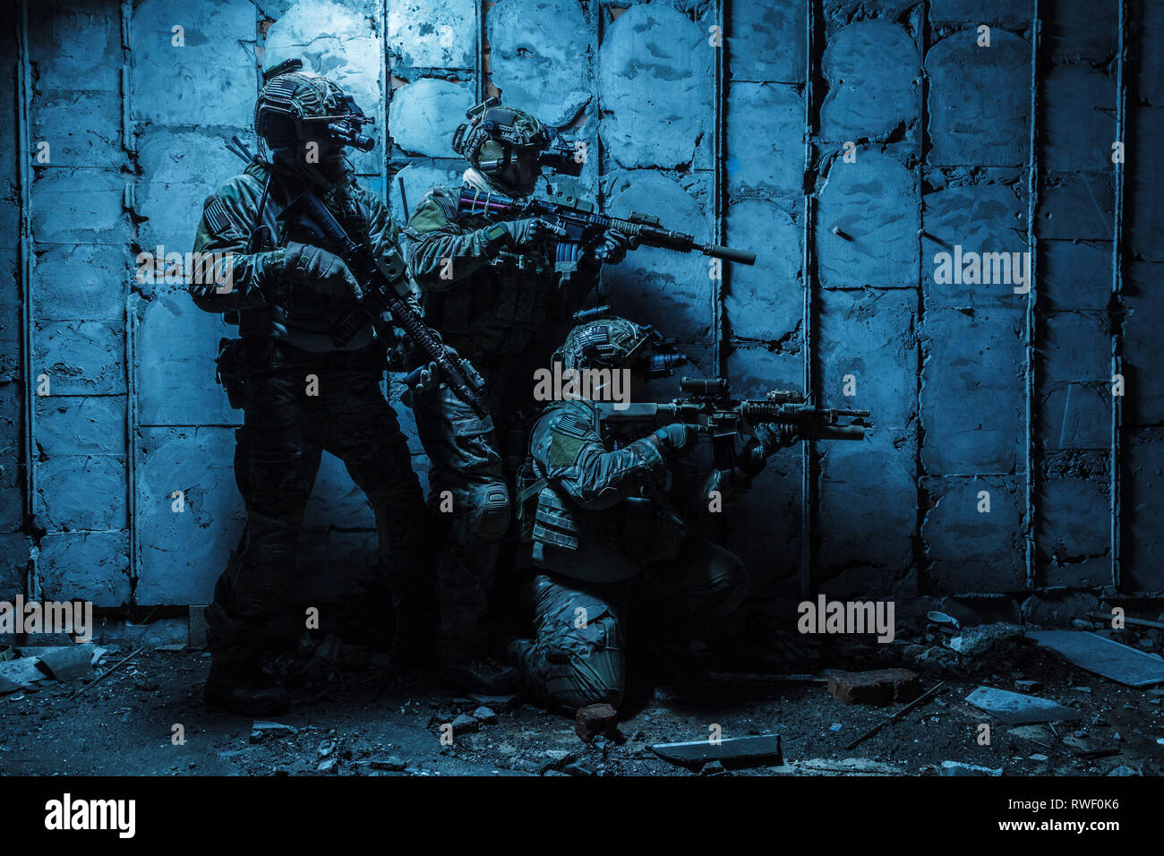 Army Ranger in field Uniforms Stock Photo - Alamy