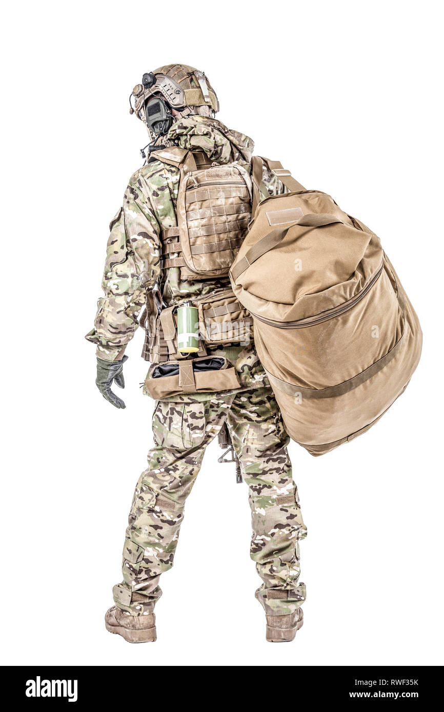 Soldier bag hi-res stock photography and images - Alamy