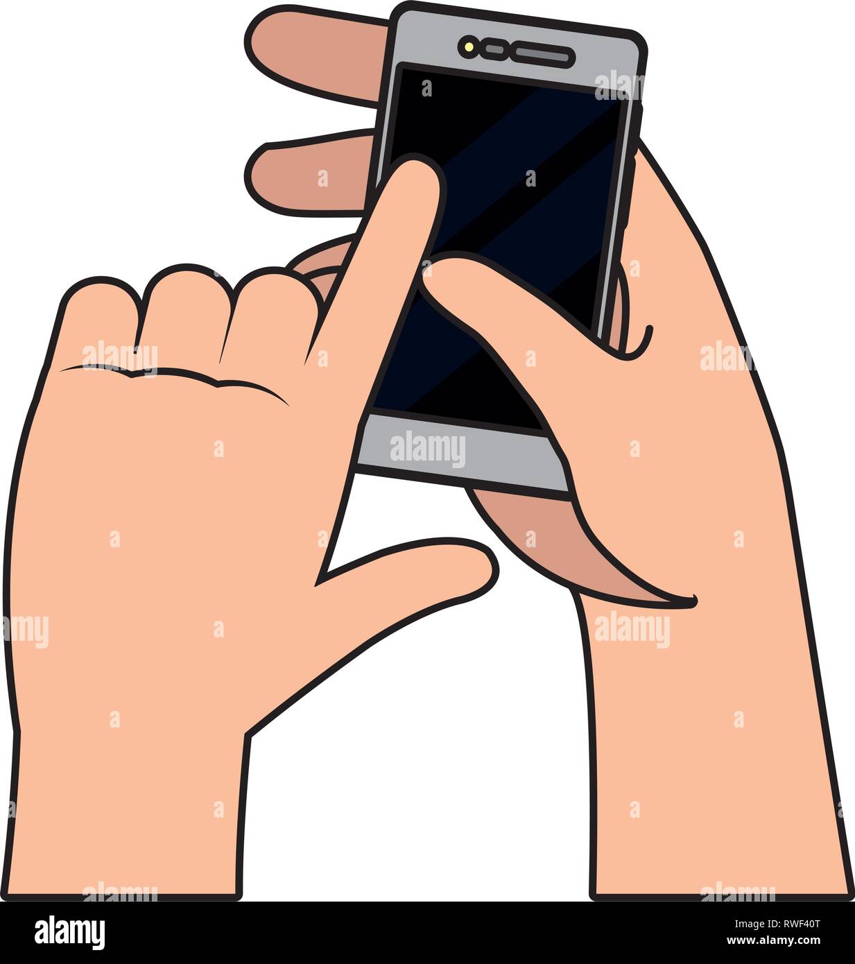 Business lifestyle hands hand finger fingers Stock Vector Images - Alamy