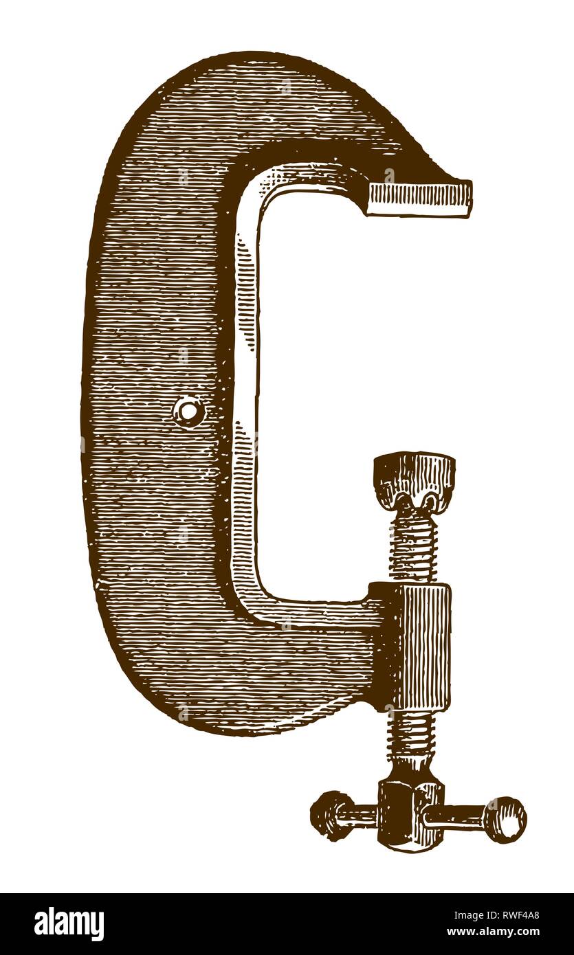 C clamp hi-res stock photography and images - Alamy