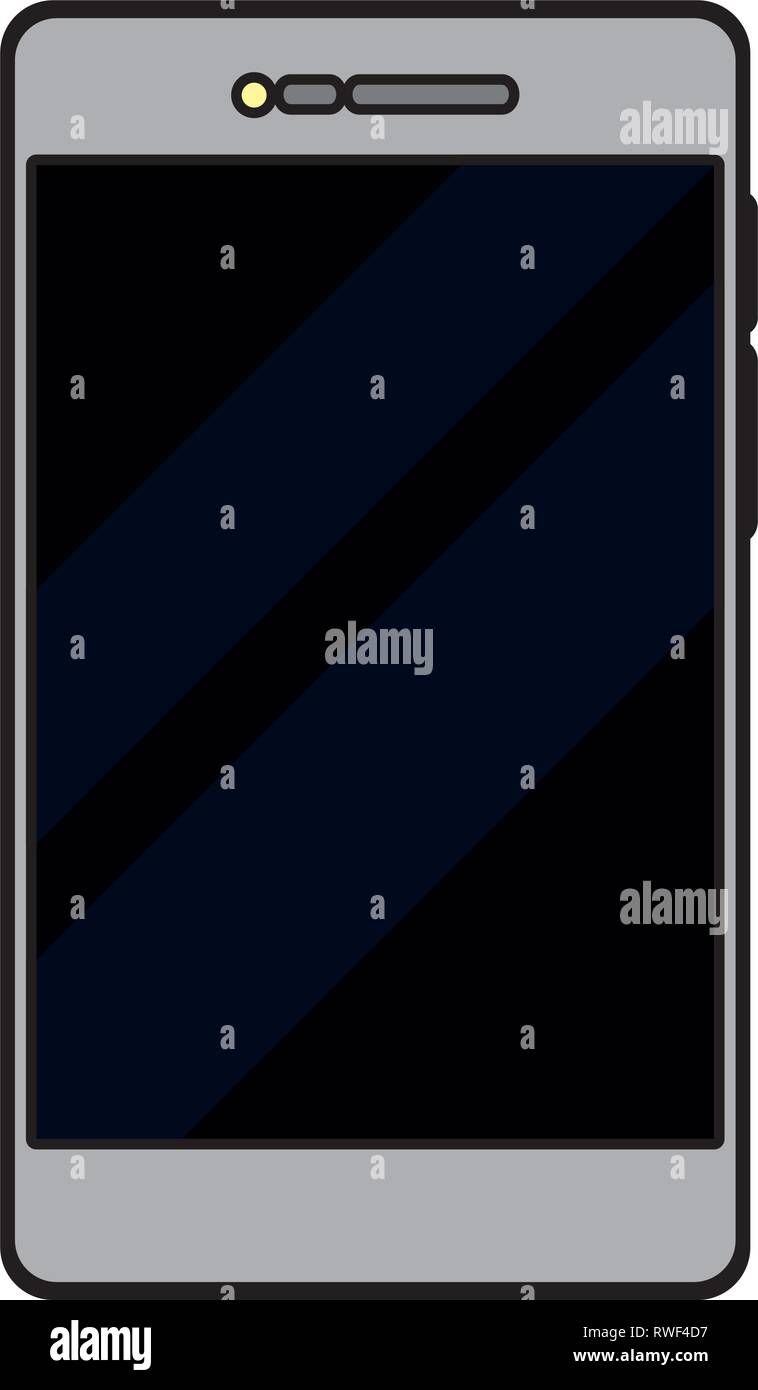 technology smartphone cartoon Stock Vector Image & Art - Alamy