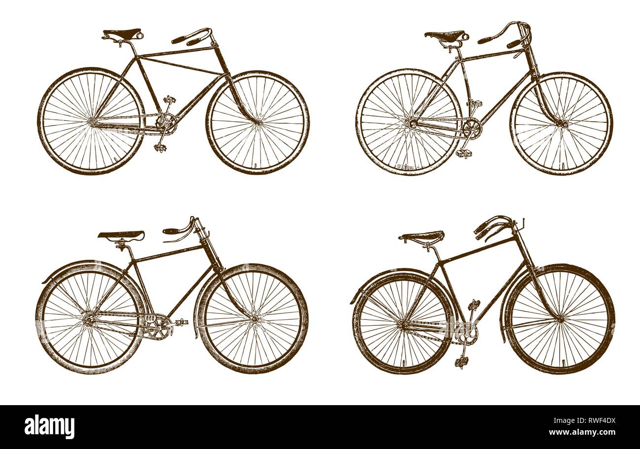 Historic bicycles hi-res stock photography and images - Alamy