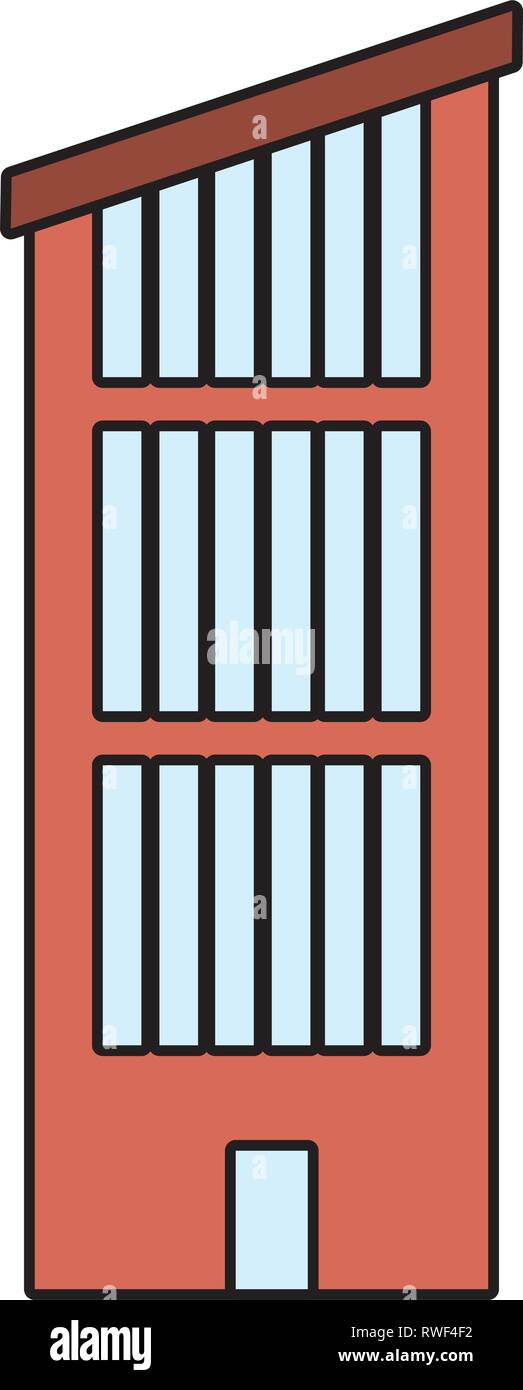 urban building cartoon Stock Vector Image & Art - Alamy