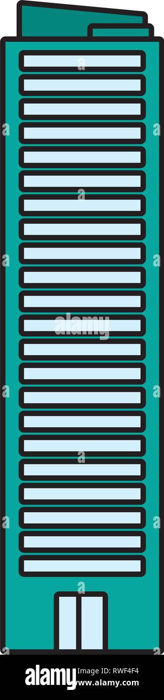 urban building cartoon Stock Vector Image & Art - Alamy