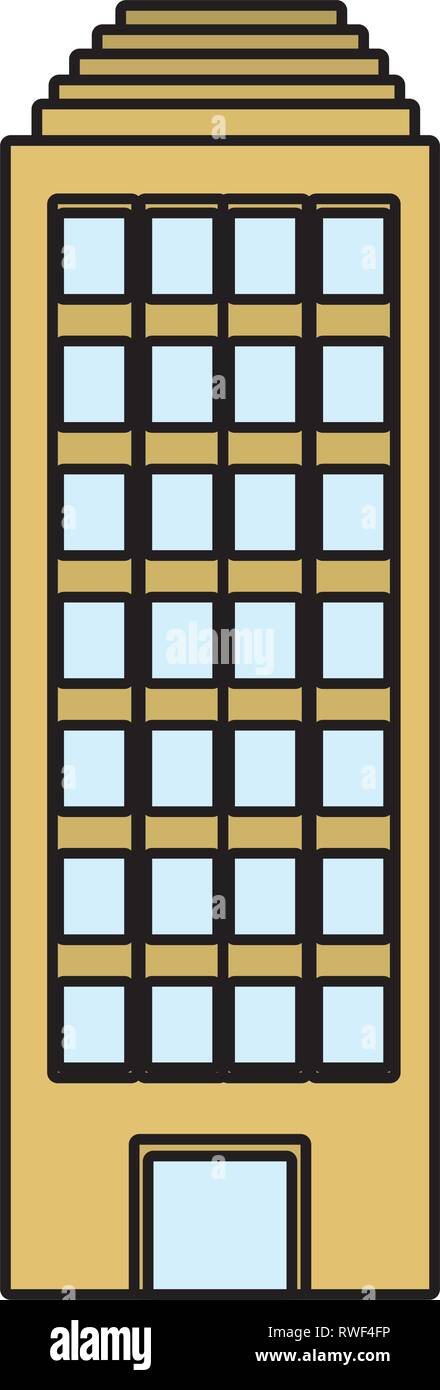 urban building cartoon Stock Vector Image & Art - Alamy