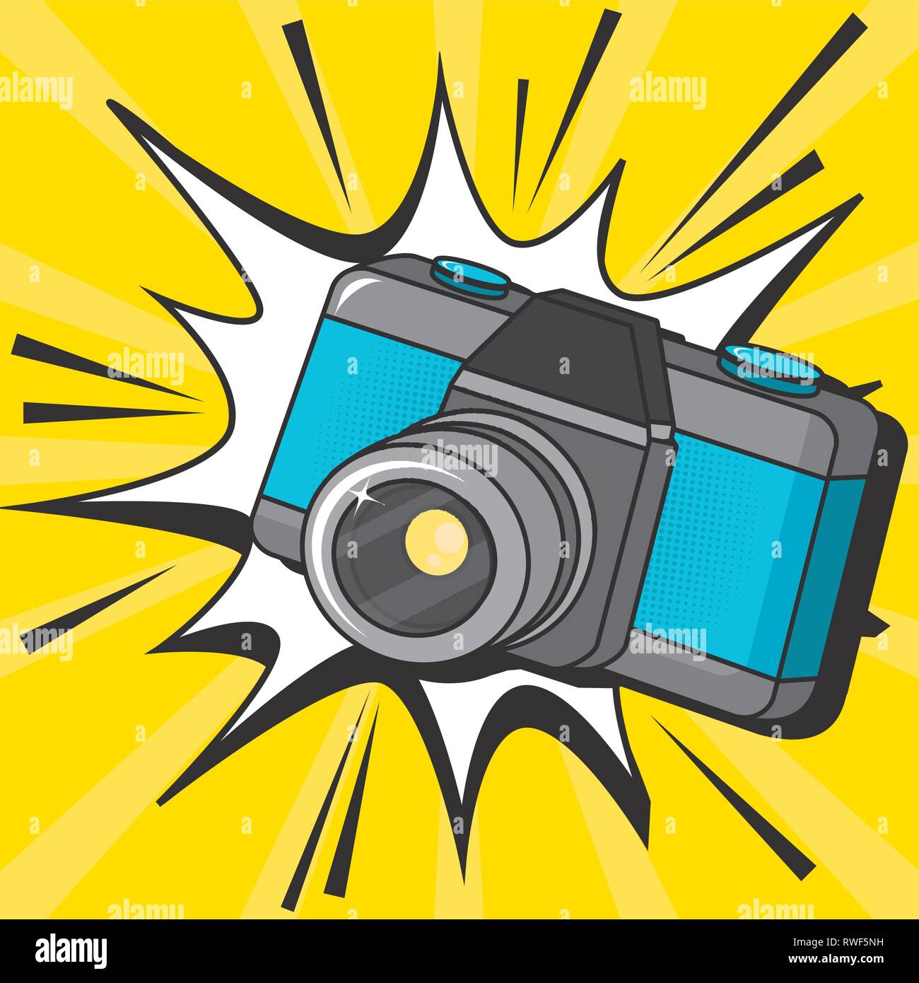 Pop art photo illustration cartoon hi-res stock photography and images ...