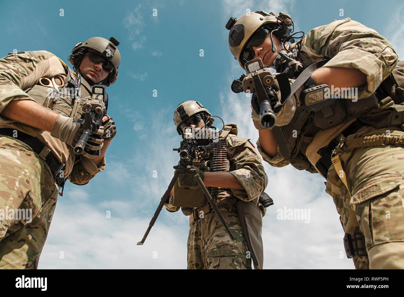 Us army rangers weapons hi-res stock photography and images - Alamy