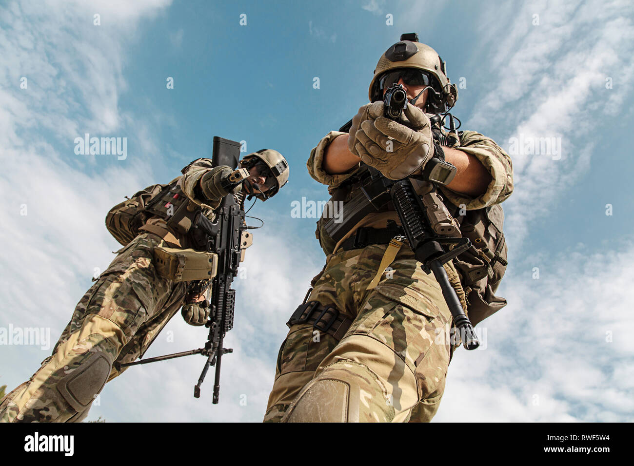 Us army rangers weapons hi-res stock photography and images - Alamy
