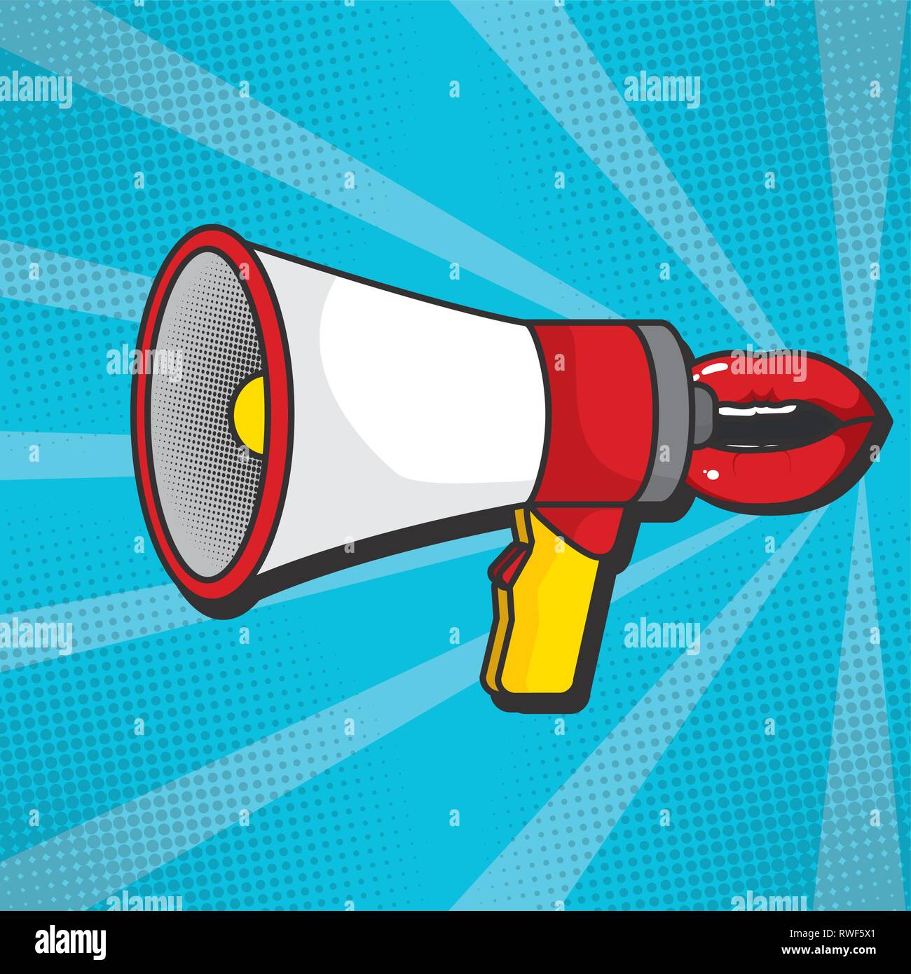 pop art concept cartoon Stock Vector Image & Art - Alamy