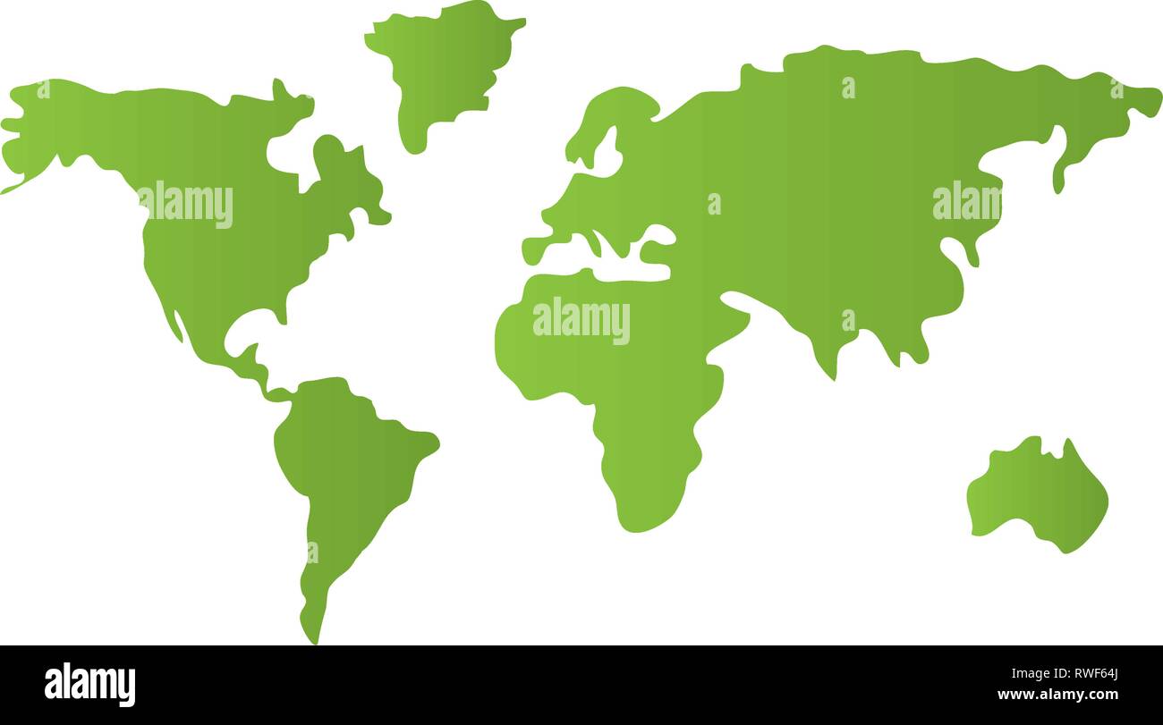 world map cartoon Stock Vector Image & Art - Alamy