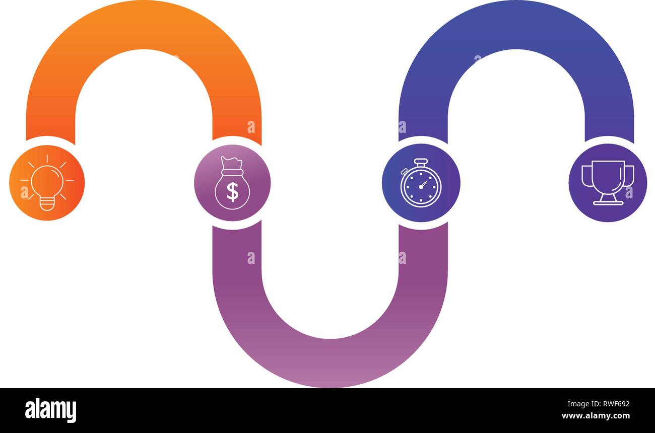 infographic layouts cartoon Stock Vector Image & Art - Alamy