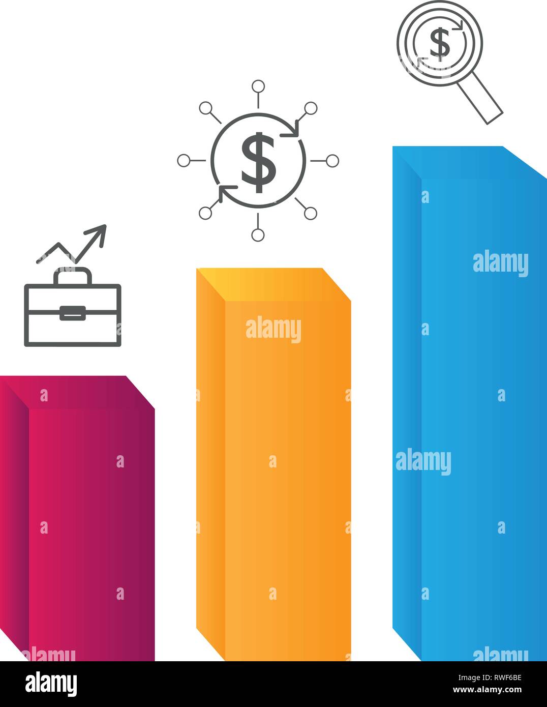 statistics graphics cartoon Stock Vector Image & Art - Alamy