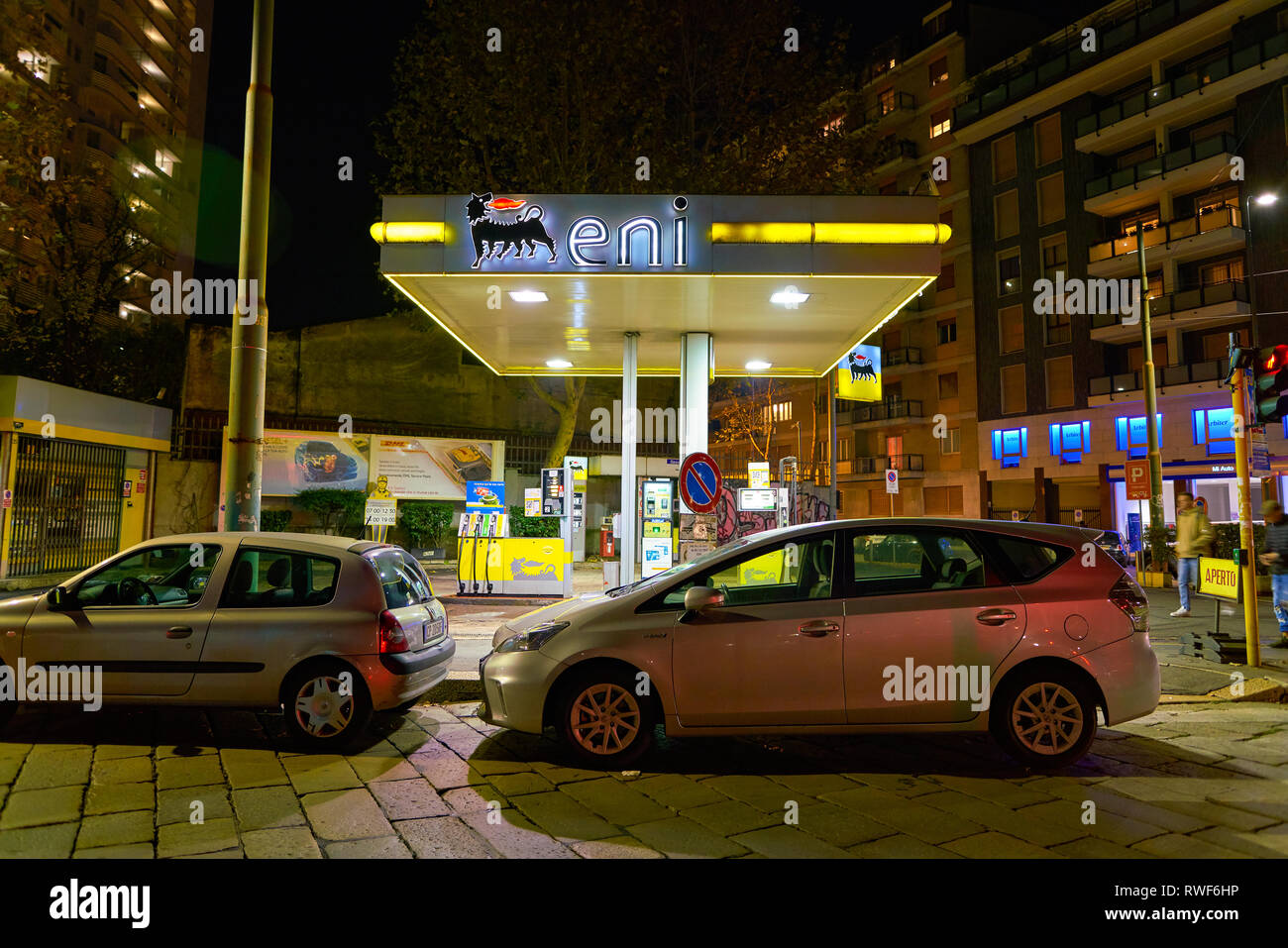 Eni gas station hi-res stock photography and images - Alamy