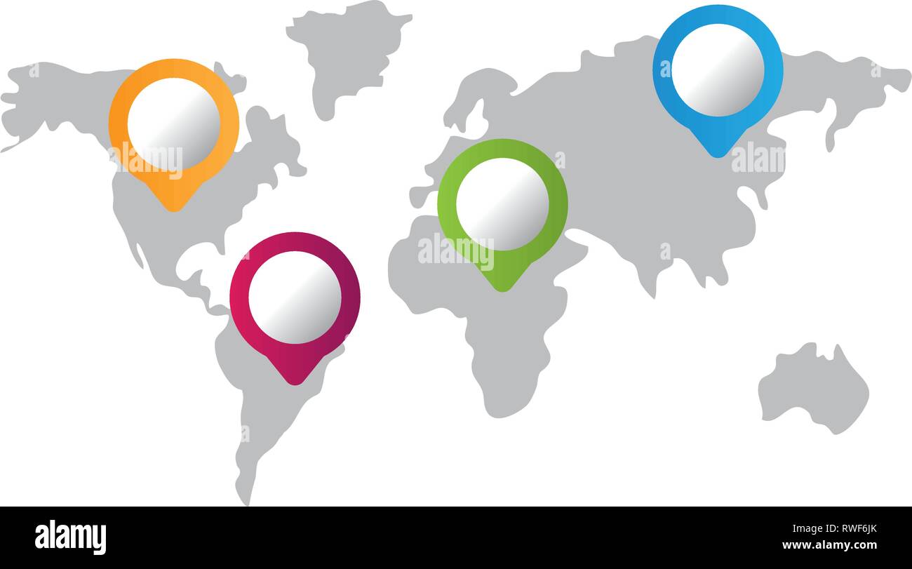 world map cartoon Stock Vector Image & Art - Alamy