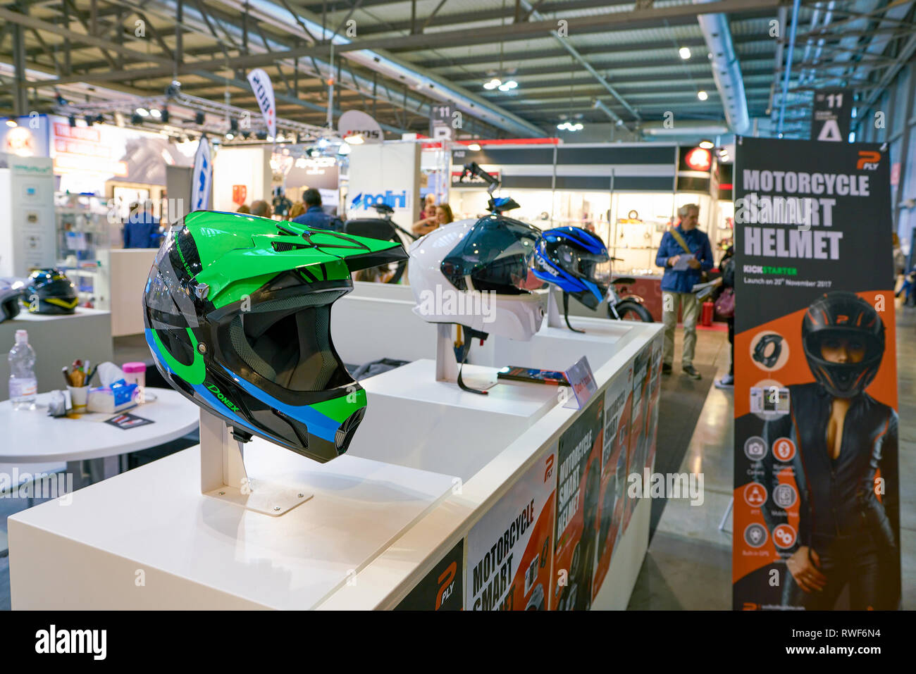 Helmets on display hi-res stock photography and images - Alamy