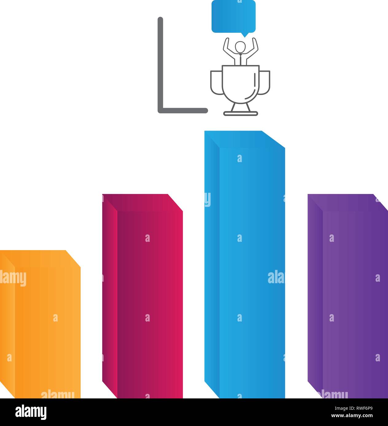 statistics graphics cartoon Stock Vector Image & Art - Alamy