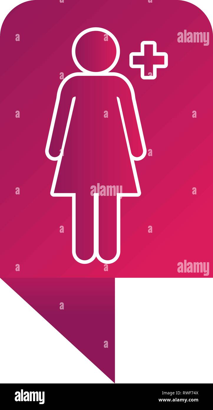 woman pictogram cartoon Stock Vector Image & Art - Alamy