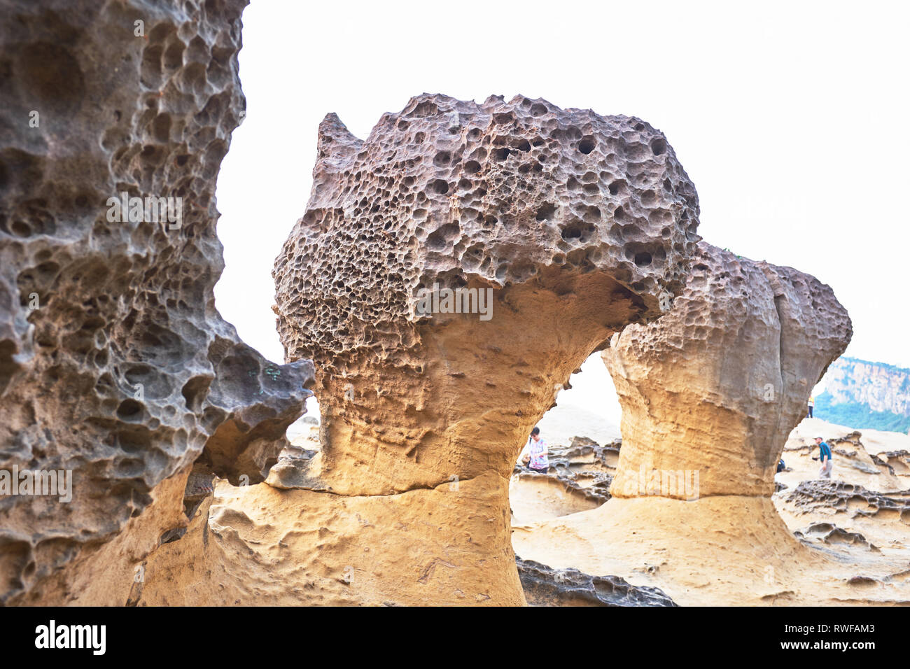 Yehliu Geopark, Taiwan Stock Photo - Alamy
