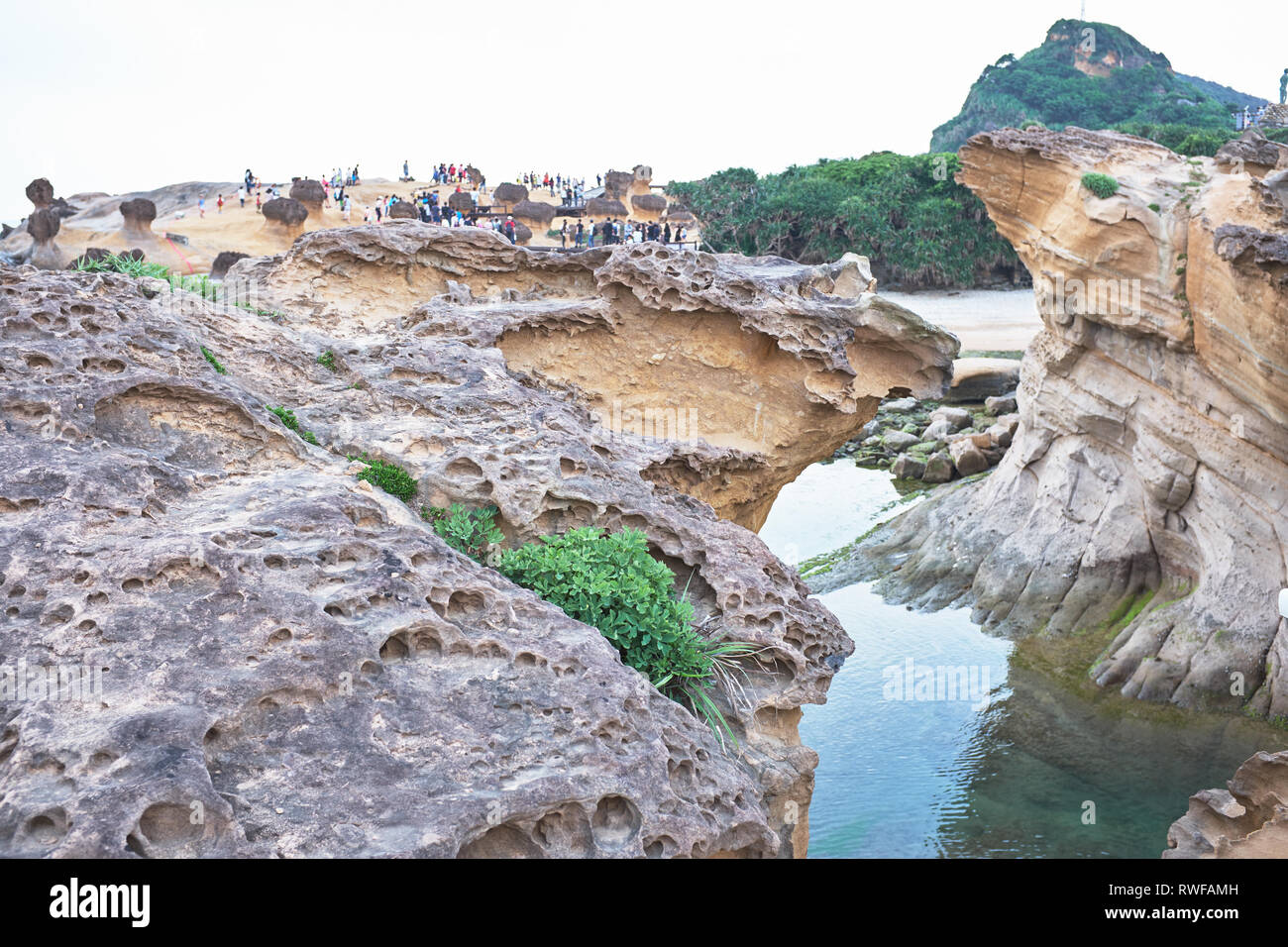 Yehliu Geopark, Taiwan Stock Photo - Alamy