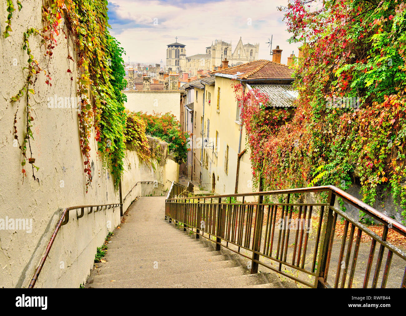 Lyon france architecture hi-res stock photography and images - Alamy