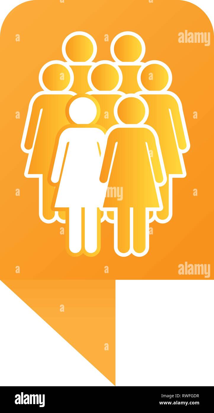 women pictogram cartoon Stock Vector Image & Art - Alamy