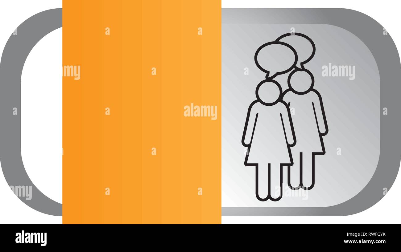 women pictogram cartoon Stock Vector Image & Art - Alamy