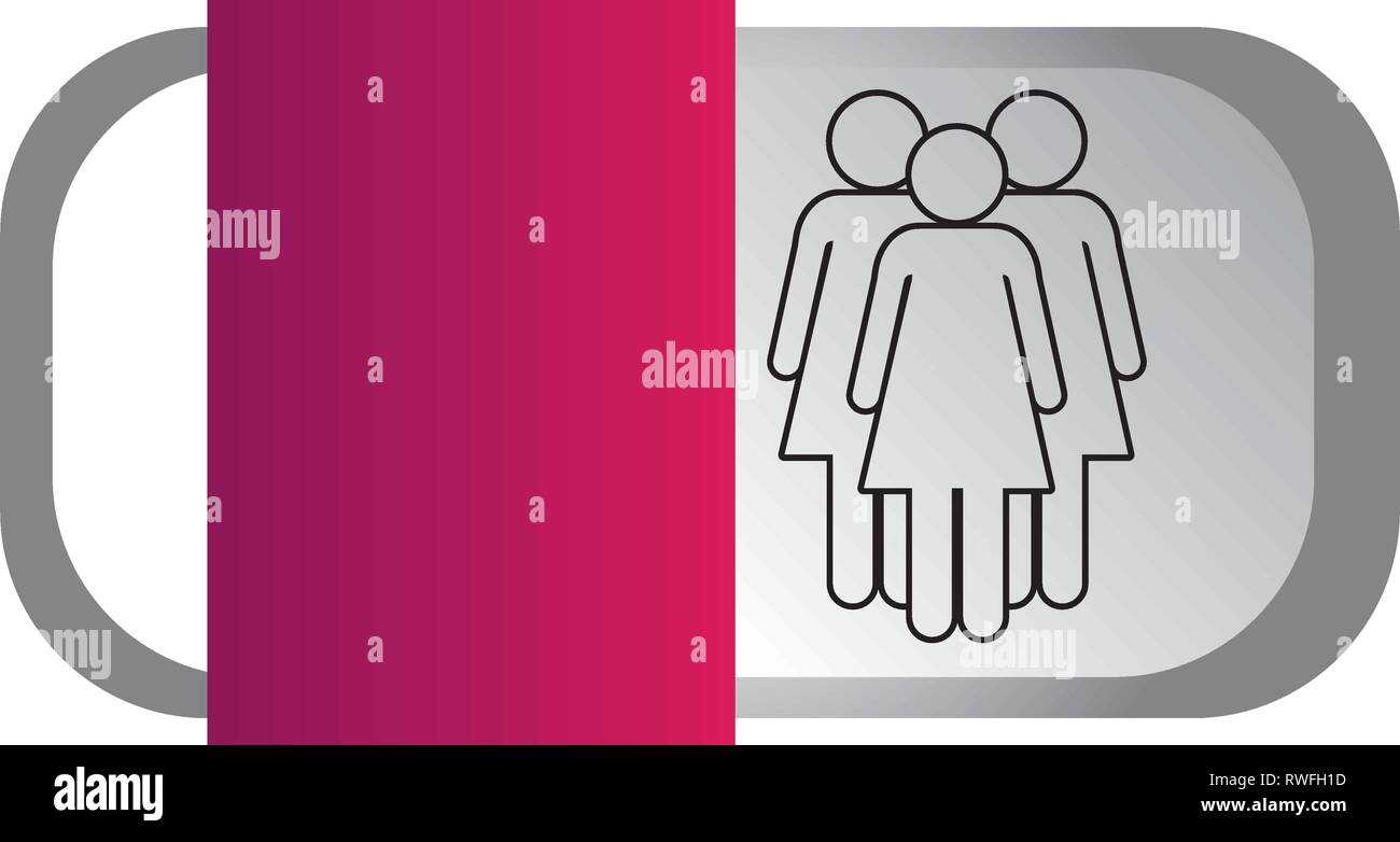 women pictogram cartoon Stock Vector Image & Art - Alamy