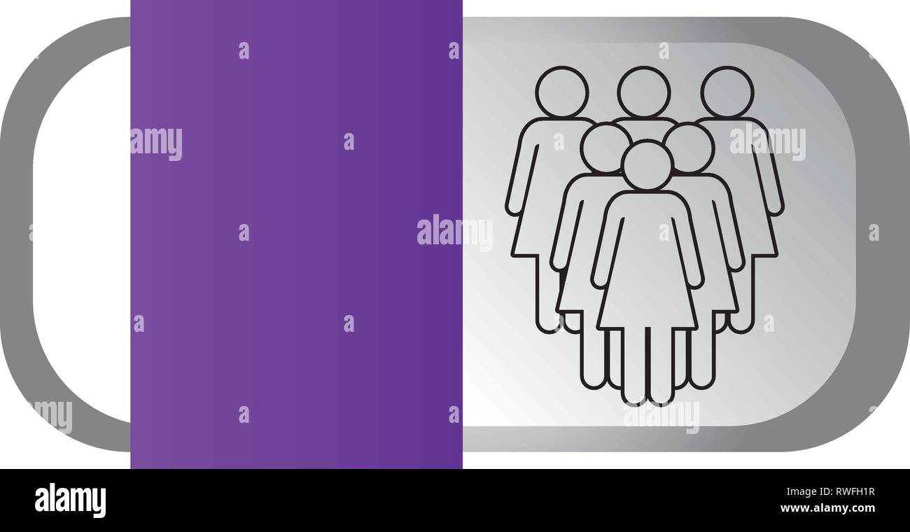 women pictogram cartoon Stock Vector Image & Art - Alamy