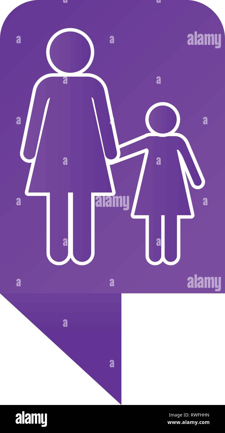 woman pictogram cartoon Stock Vector Image & Art - Alamy