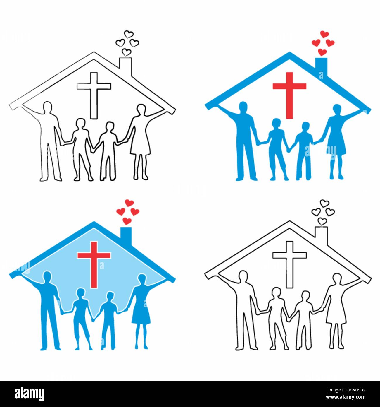 Family of god hi-res stock photography and images - Alamy