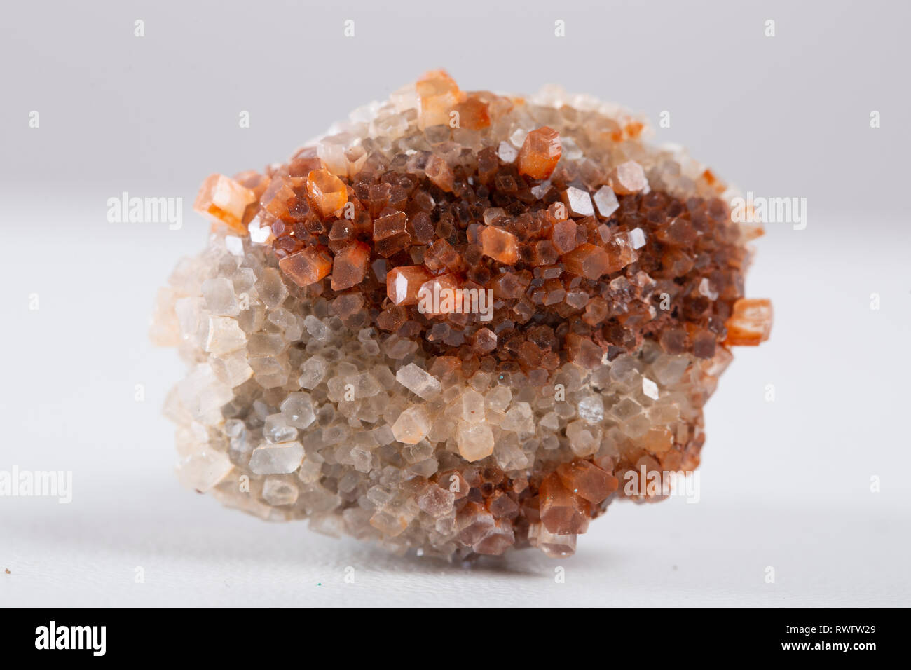 aragonite crystal mineral stone quartz gem rock geology Stock Photo - Alamy
