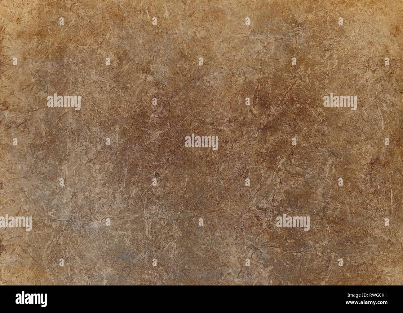 Brown grunge background with scratches Stock Photo - Alamy