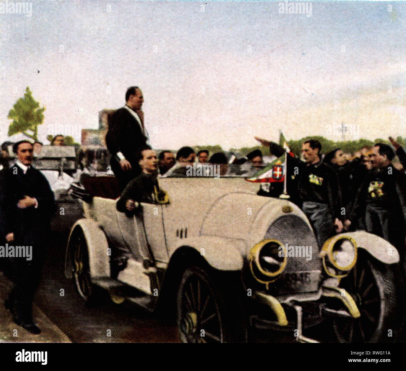 Benito mussolini 1922 hi-res stock photography and images - Alamy