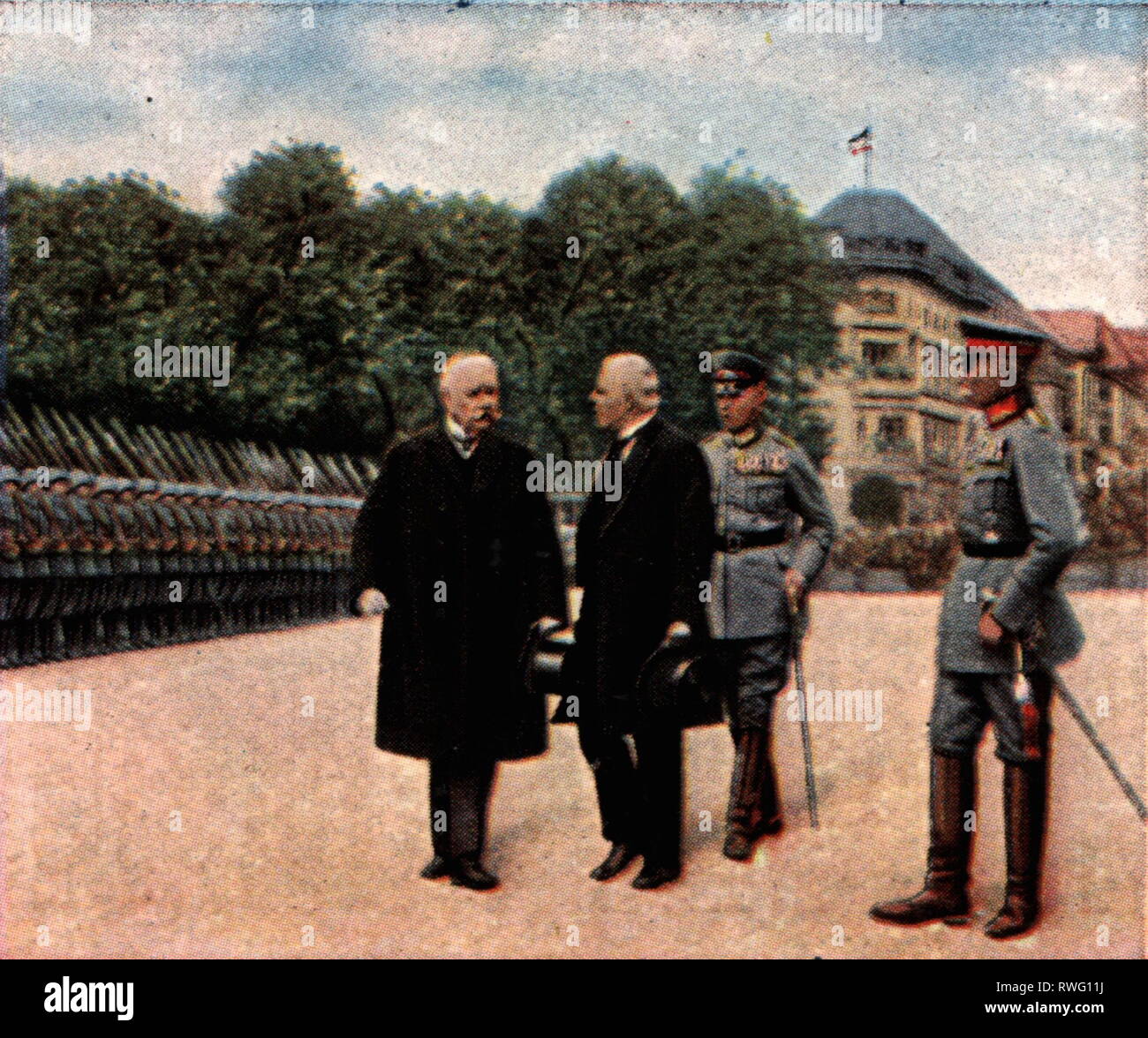 General paul von hindenburg hi-res stock photography and images - Alamy