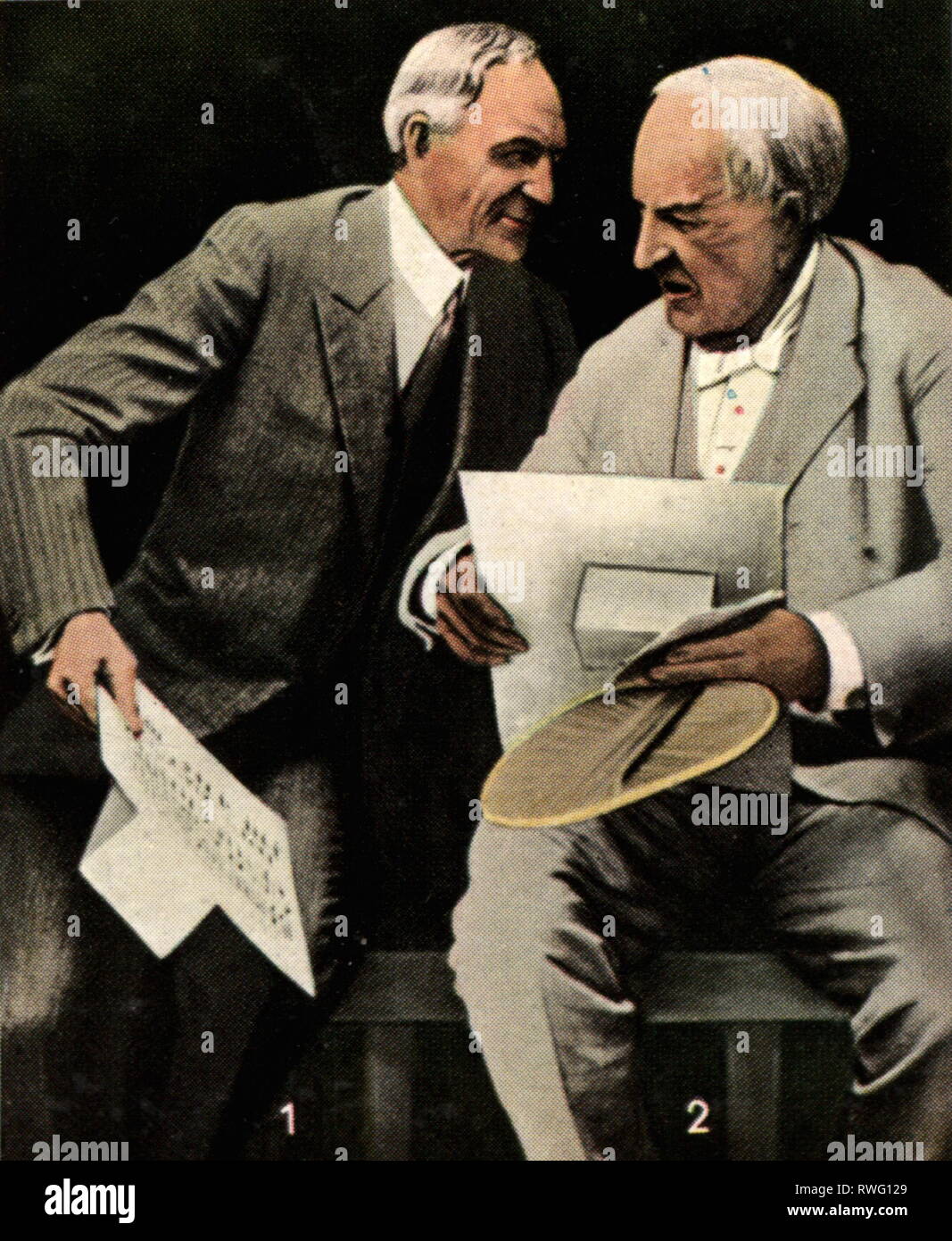 Henry ford and thomas edison hi-res stock photography and images - Alamy