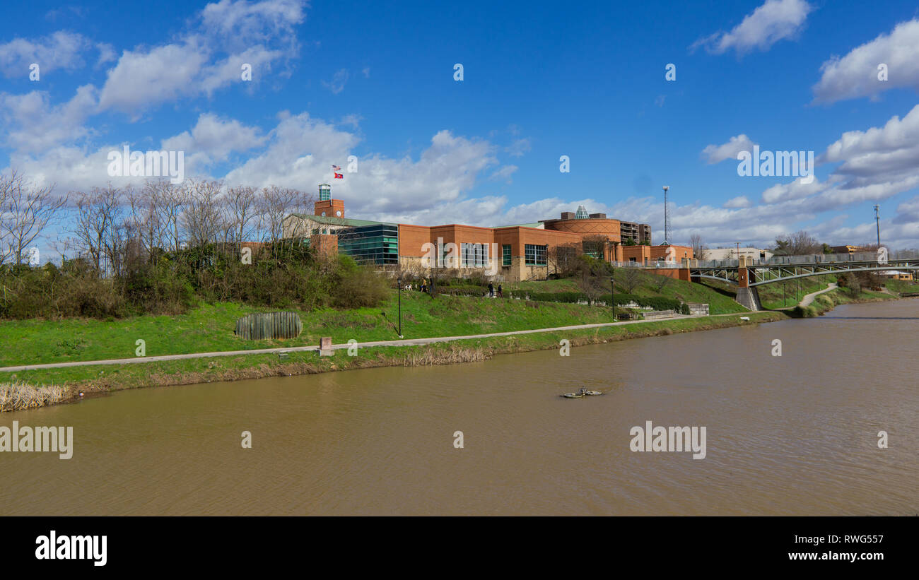 Downtown Library after floods Stock Photo - Alamy
