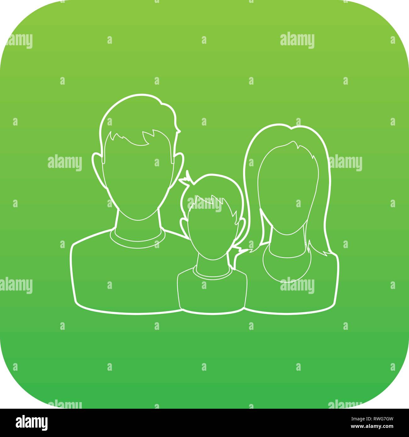 Life insurance icon green vector Stock Vector Image & Art - Alamy
