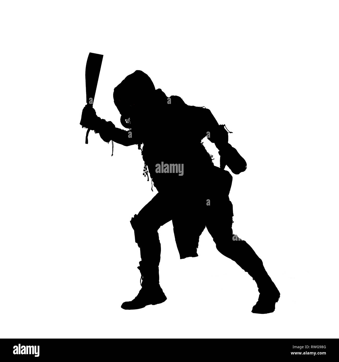 Machete silhouette hi-res stock photography and images - Alamy