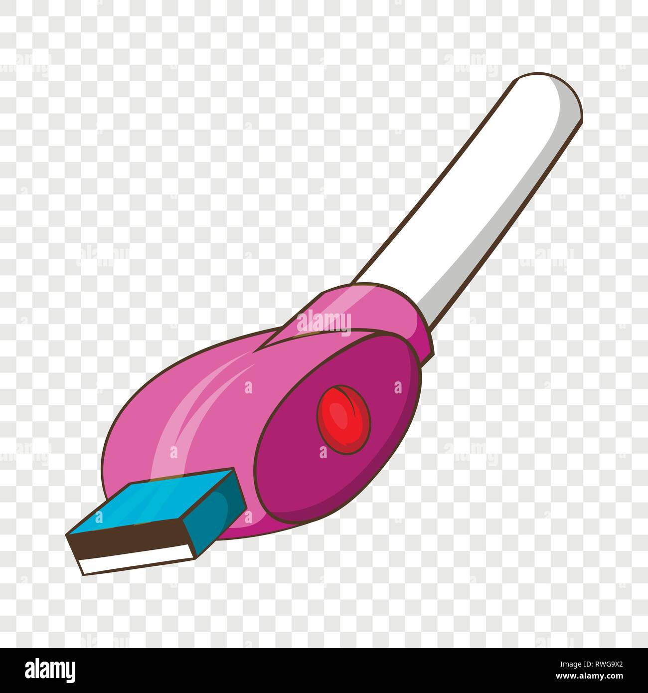 USB cable icon in cartoon style Stock Vector Image & Art - Alamy